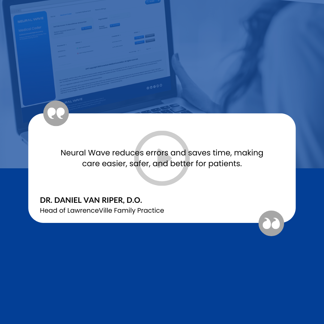 Neural Wave - AI for Healthcare: Automate Non-Billable Tasks & Focus on Patient Care